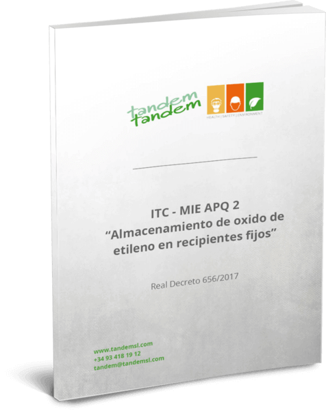 MIE APQ 2 Storage of ethylene oxide in fixed containers - Tandem HSE
